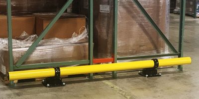 Protect Uprights From Forklift Impacts With Pallet Rack Column Guards