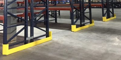 Protect Uprights From Forklift Impacts With Pallet Rack Column Guards