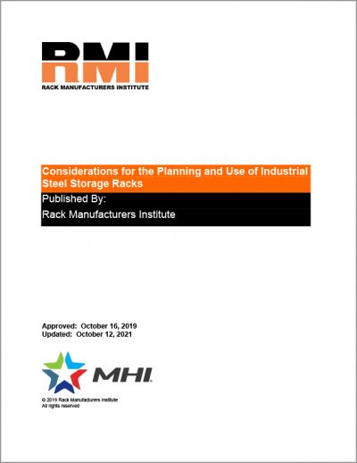 Why Pallet Rack LARC Drawings Are Important - RMI Safety